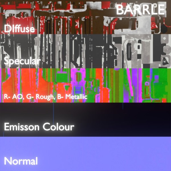 Sci fi Hand Gun 3D model - TurboSquid 1805492