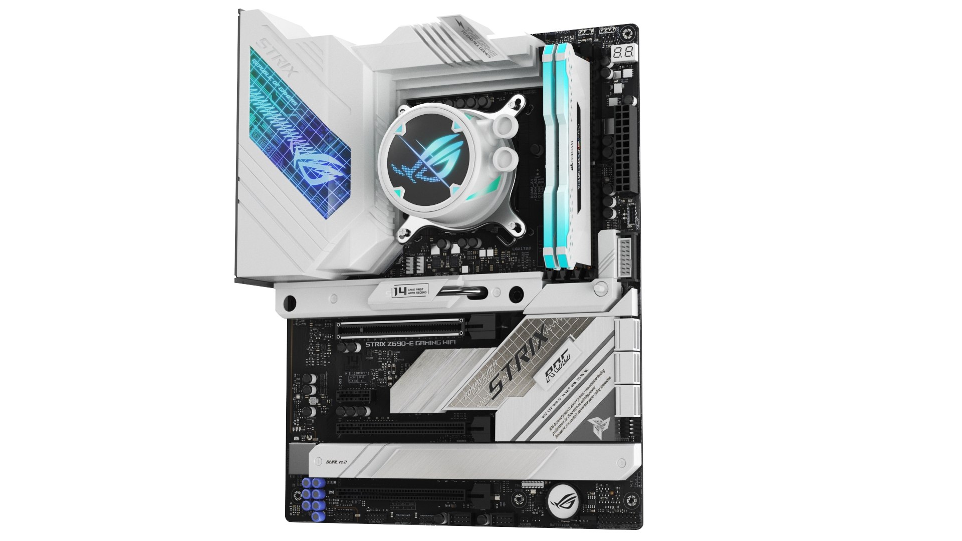 Full Detailed White Computer Tower Case 2 3D - TurboSquid 2297883