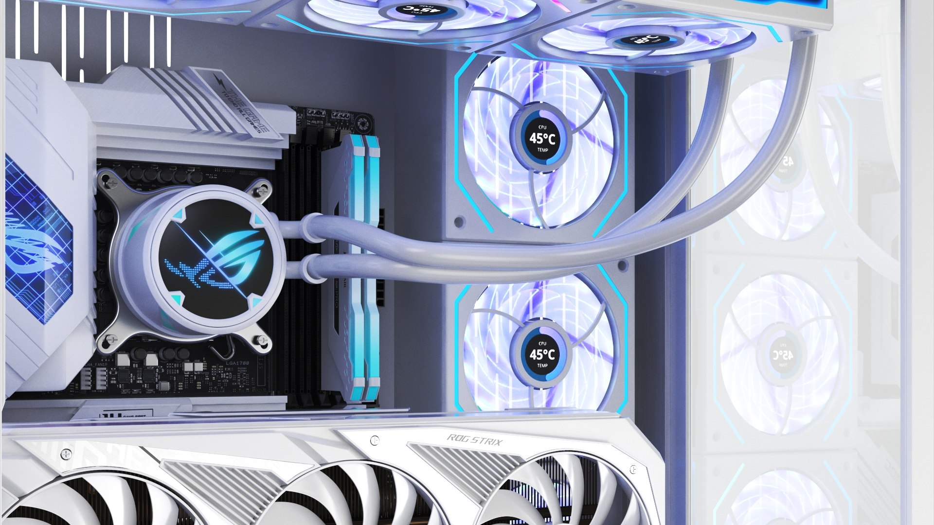 Full Detailed White Computer Tower Case 2 3D - TurboSquid 2297883