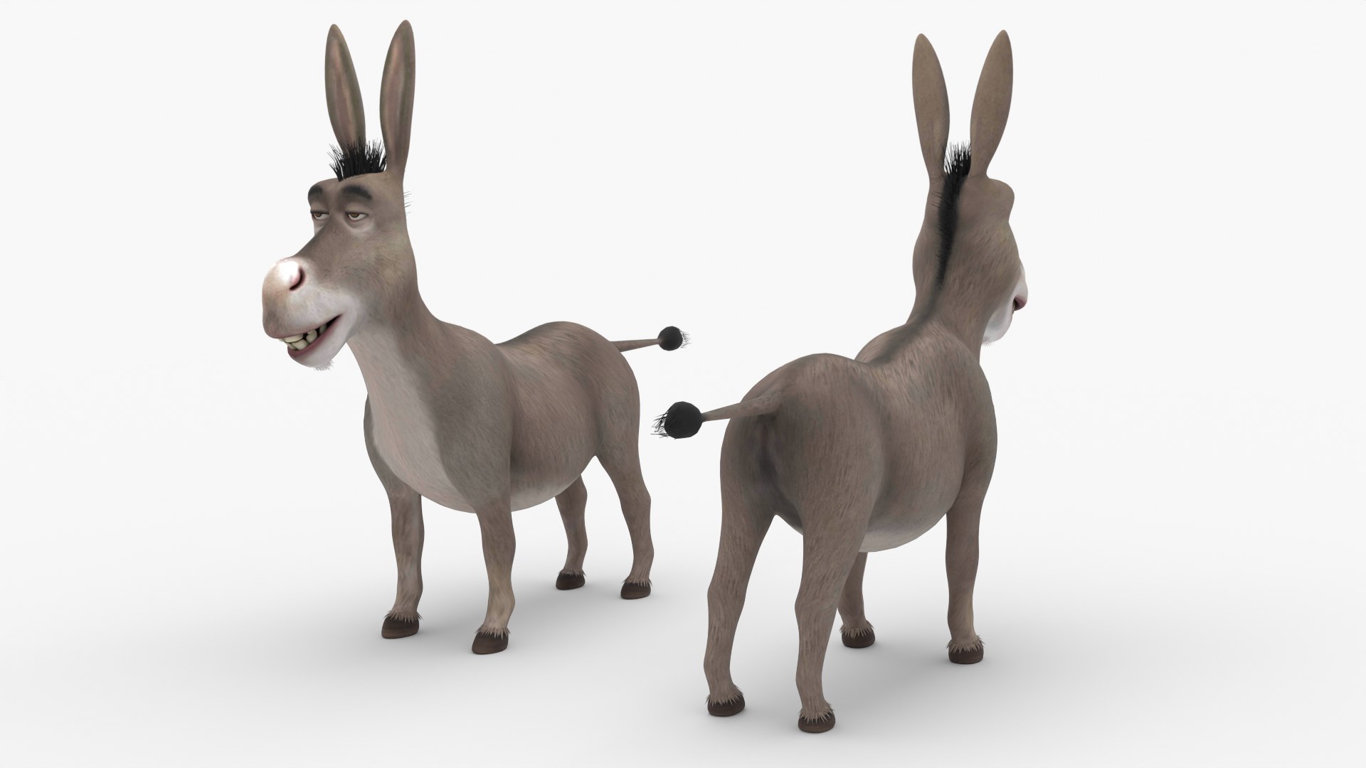 3D Model Donkey - TurboSquid 2362310