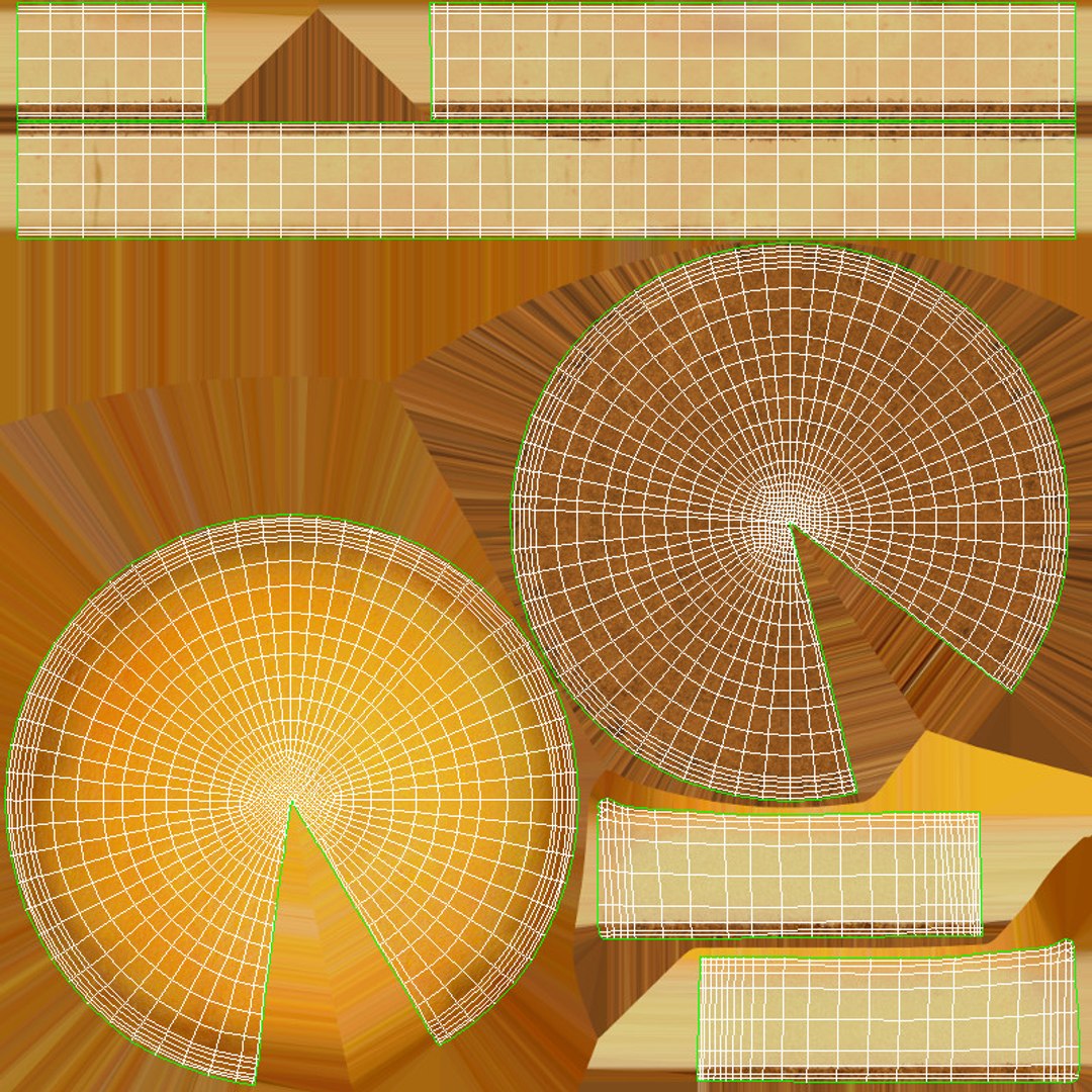 3D New-york-style-cheesecake---slice-cut - TurboSquid 1353652