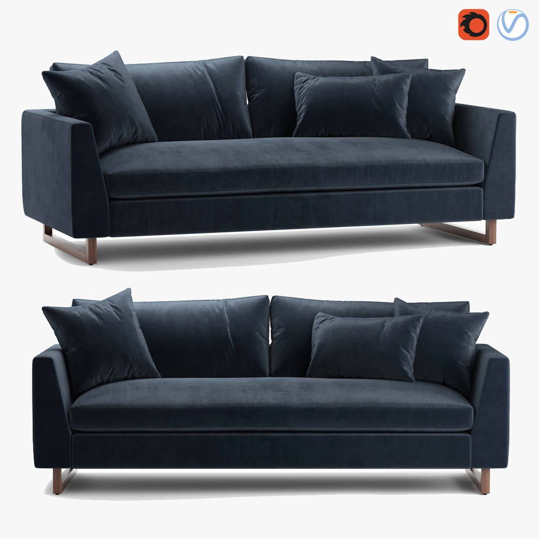 3D Devon Sofa model - TurboSquid 2070575
