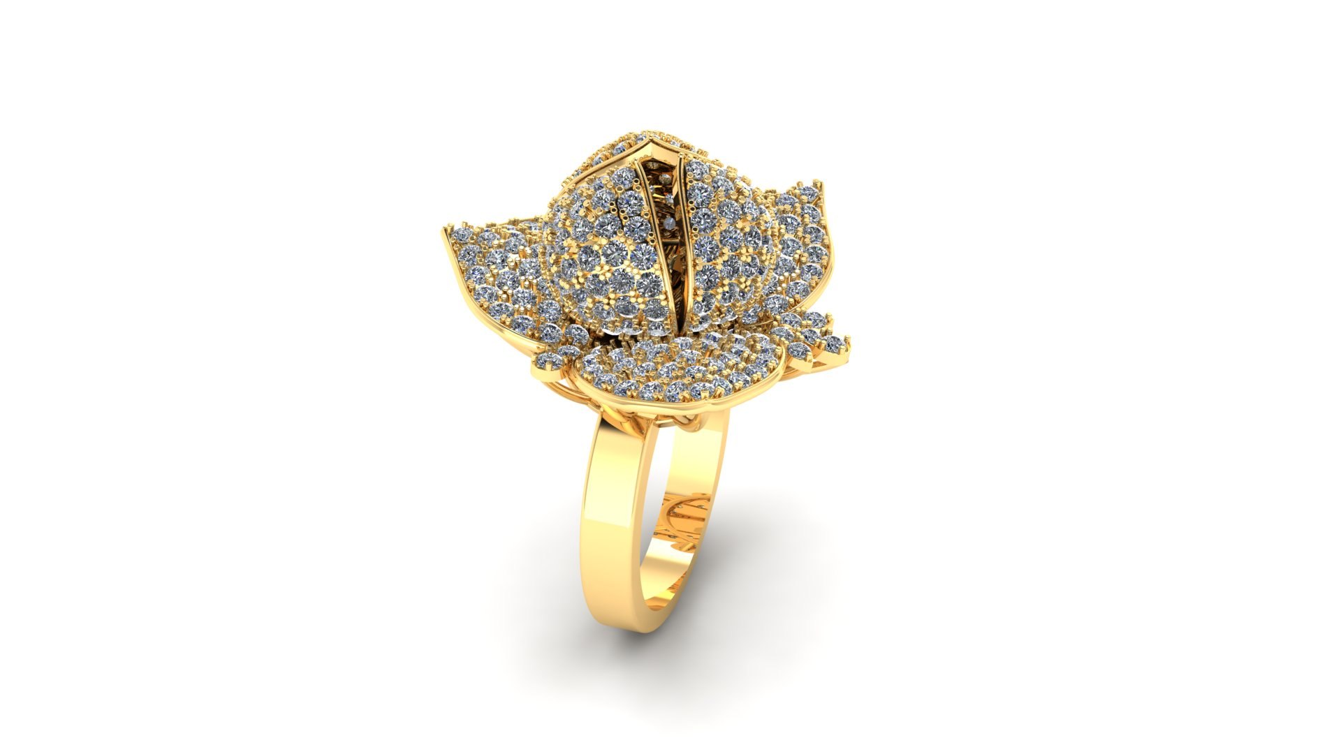 3D Romdul Diamond Ring model - TurboSquid 2076659