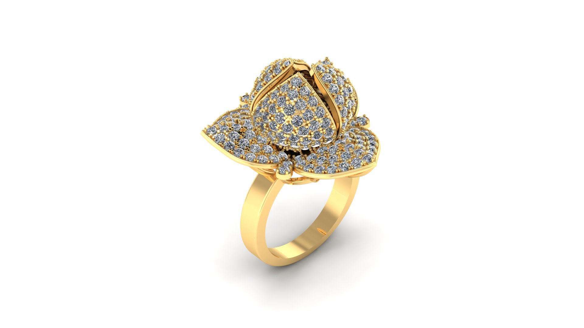 3D Romdul Diamond Ring model - TurboSquid 2076659