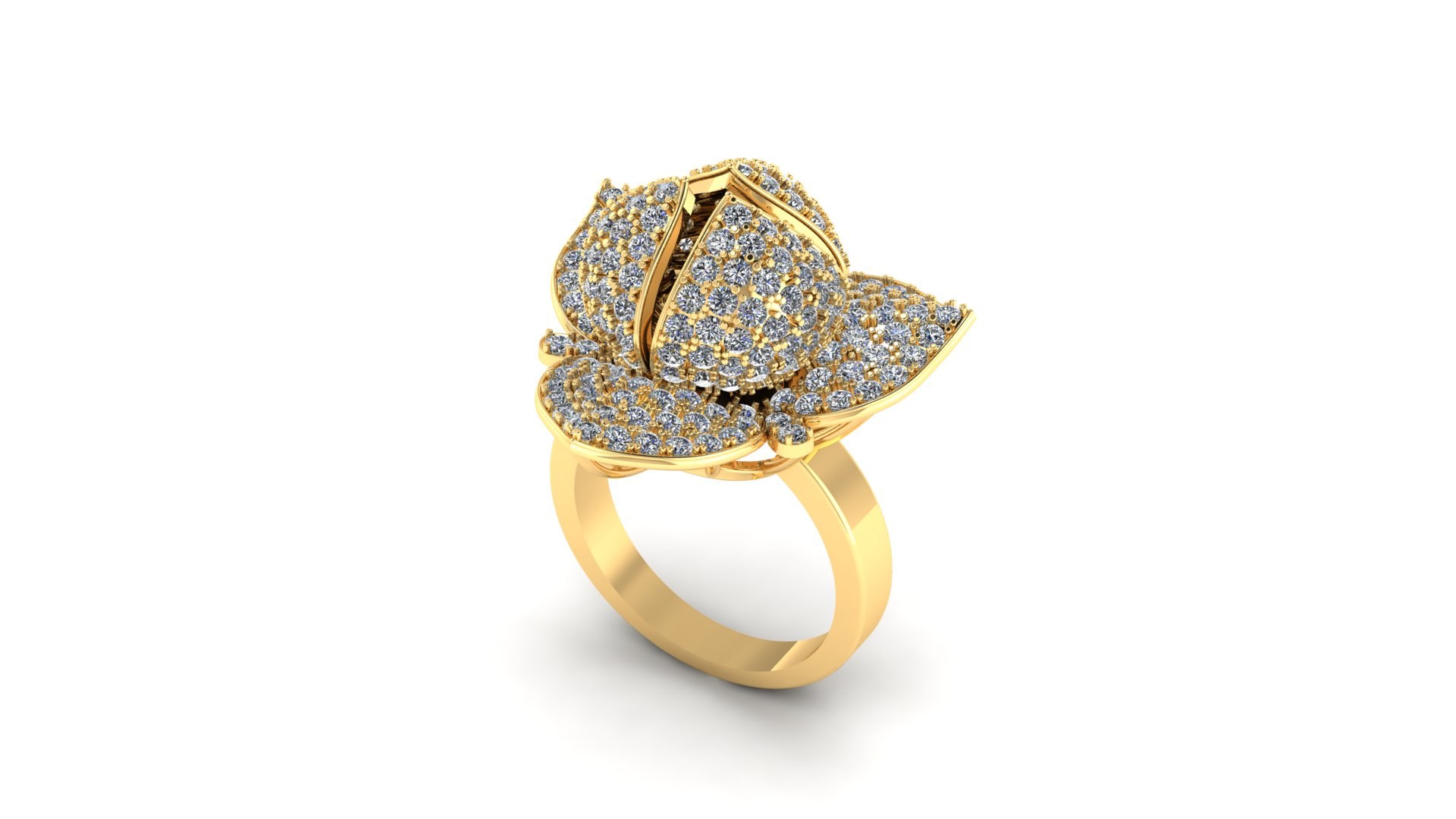 3D Romdul Diamond Ring model - TurboSquid 2076659