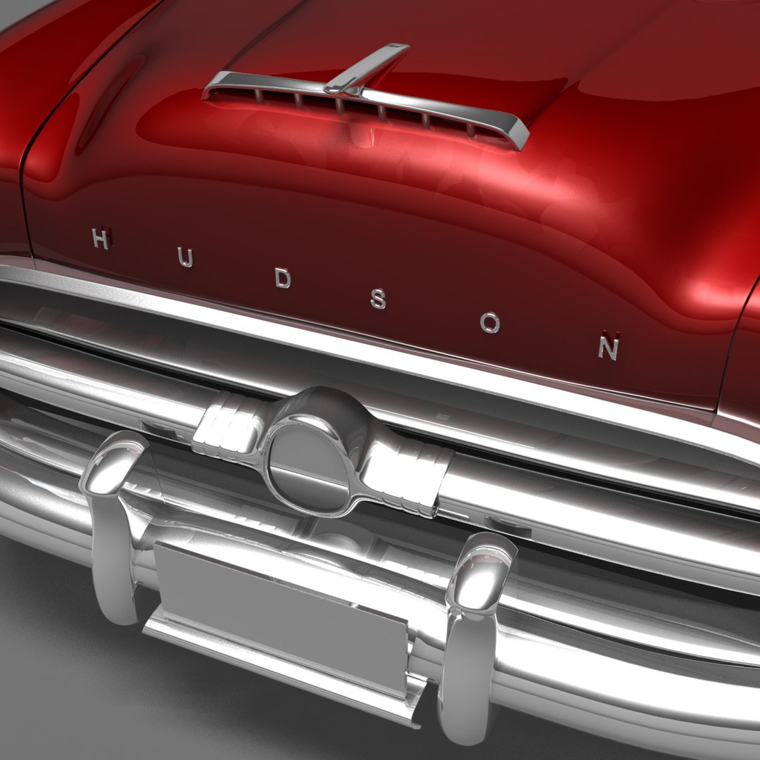 3d Hudson Hornet Model