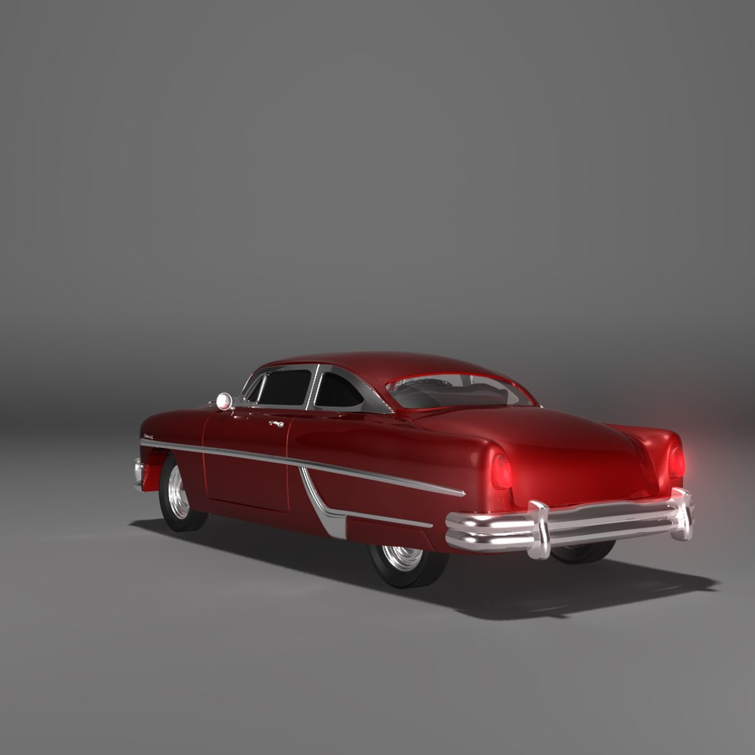 3d Hudson Hornet Model