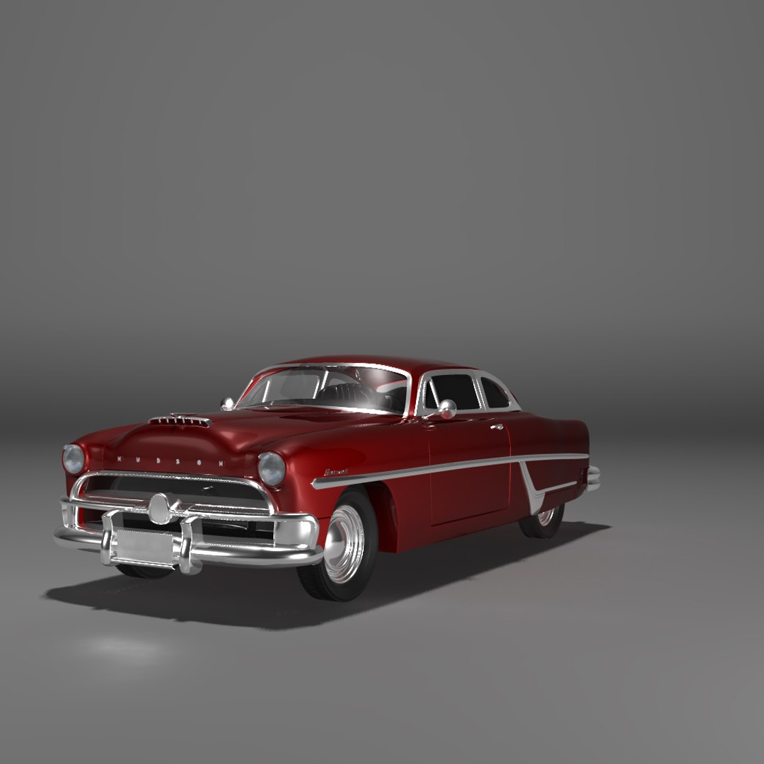3d Hudson Hornet Model