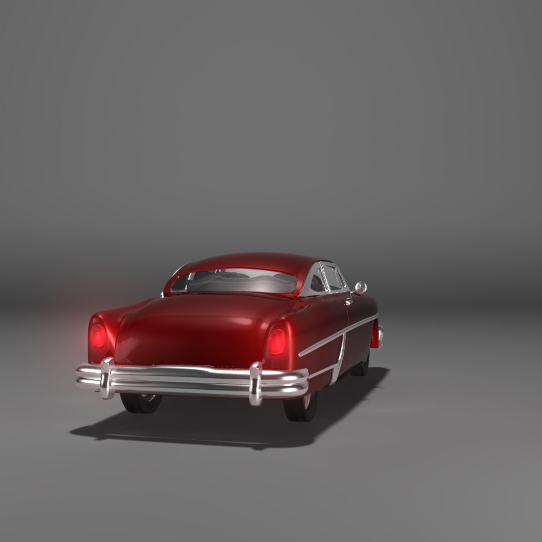 3d Hudson Hornet Model