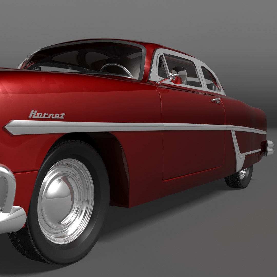 3d Hudson Hornet Model