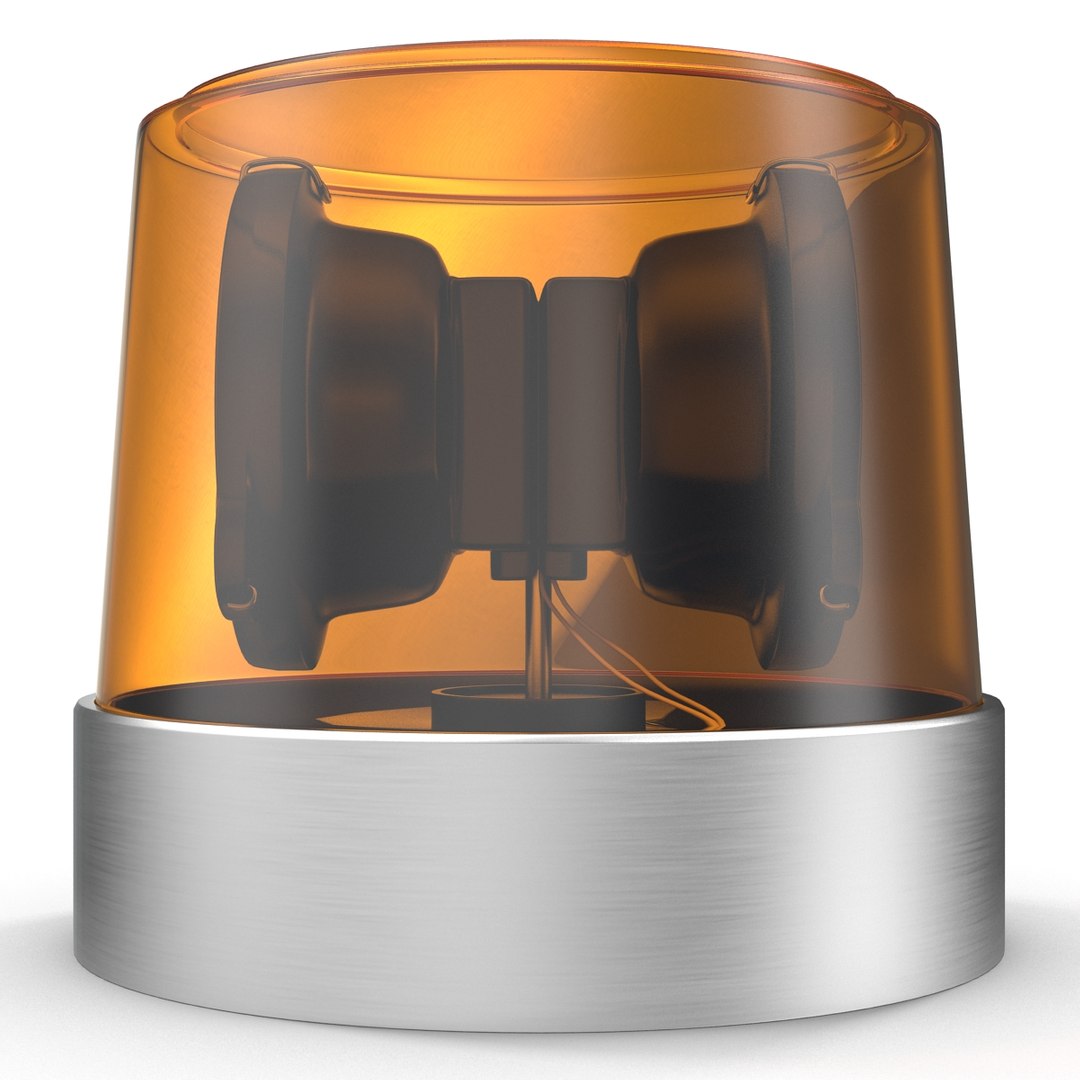 Warning Light 3d 3ds