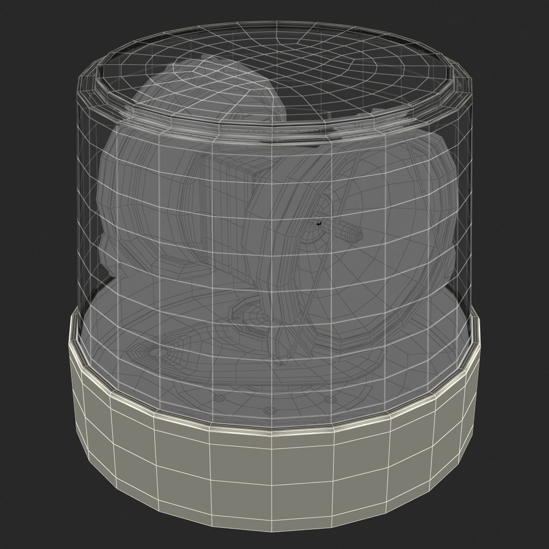 Warning Light 3d 3ds