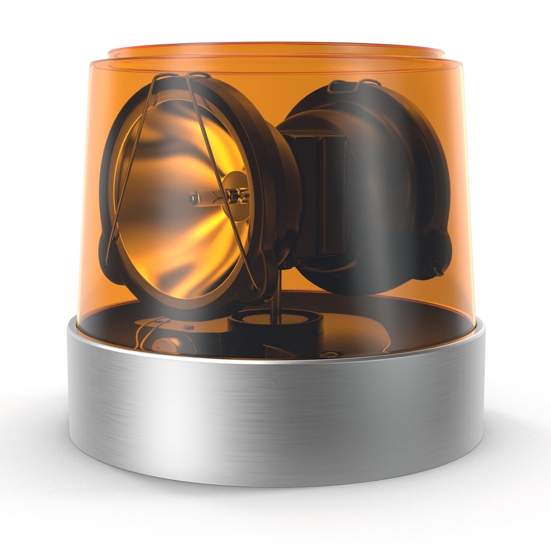 Warning Light 3d 3ds