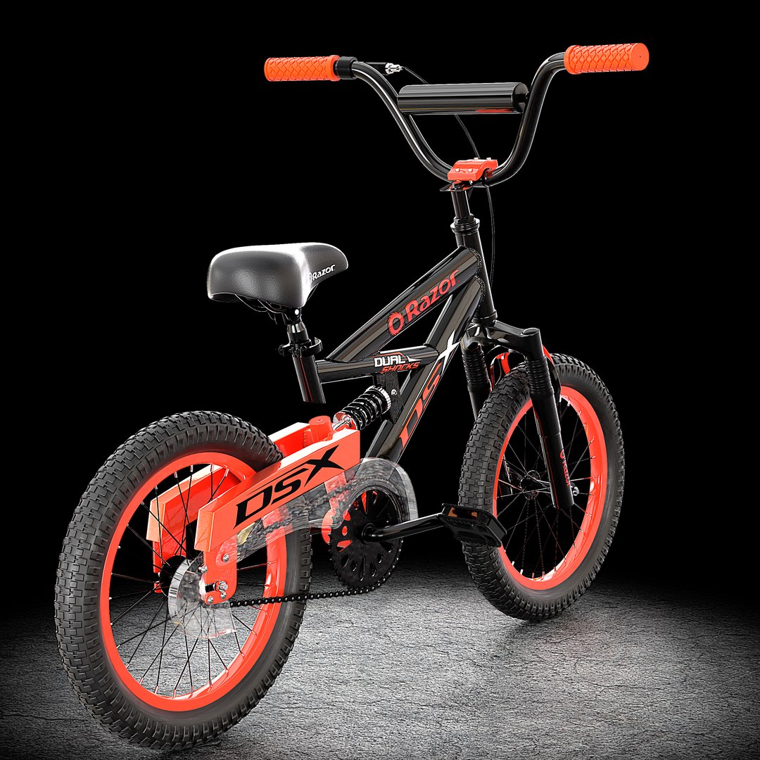 3D Razor Dual Suspension Bmx Bike - TurboSquid 1501941