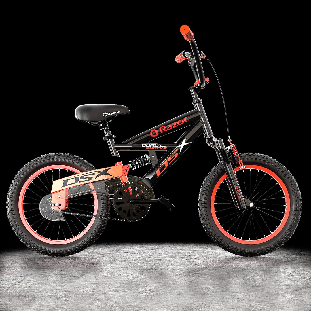 3D Razor Dual Suspension Bmx Bike - TurboSquid 1501941