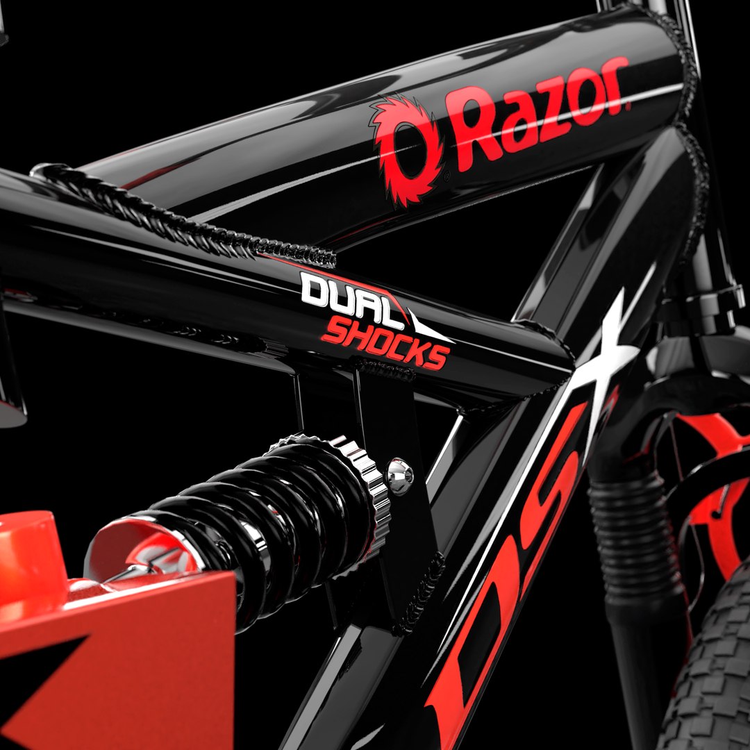 3D Razor Dual Suspension Bmx Bike - TurboSquid 1501941