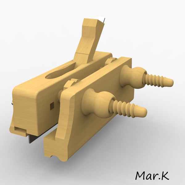 3d model grooving plane