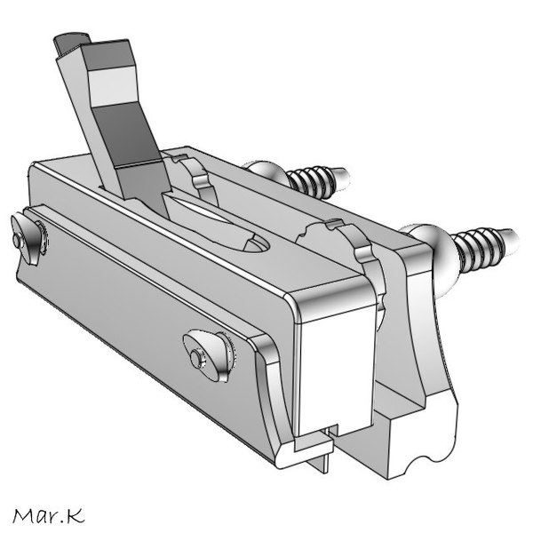 3d model grooving plane