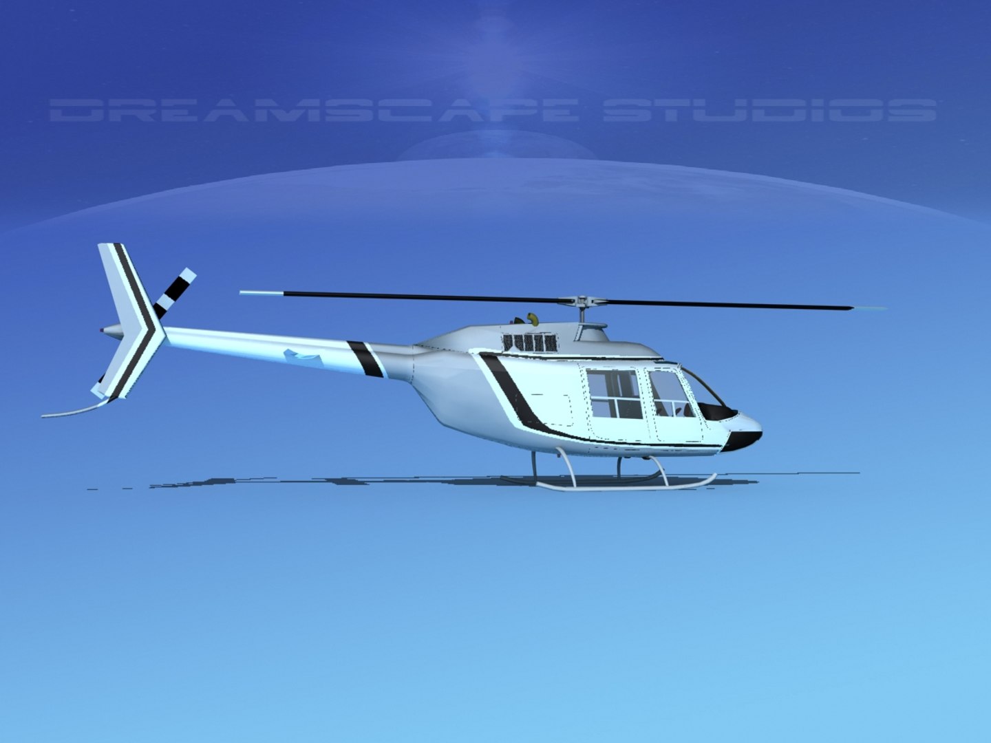 Rotor Bell 206 3D Model - TurboSquid 1218951