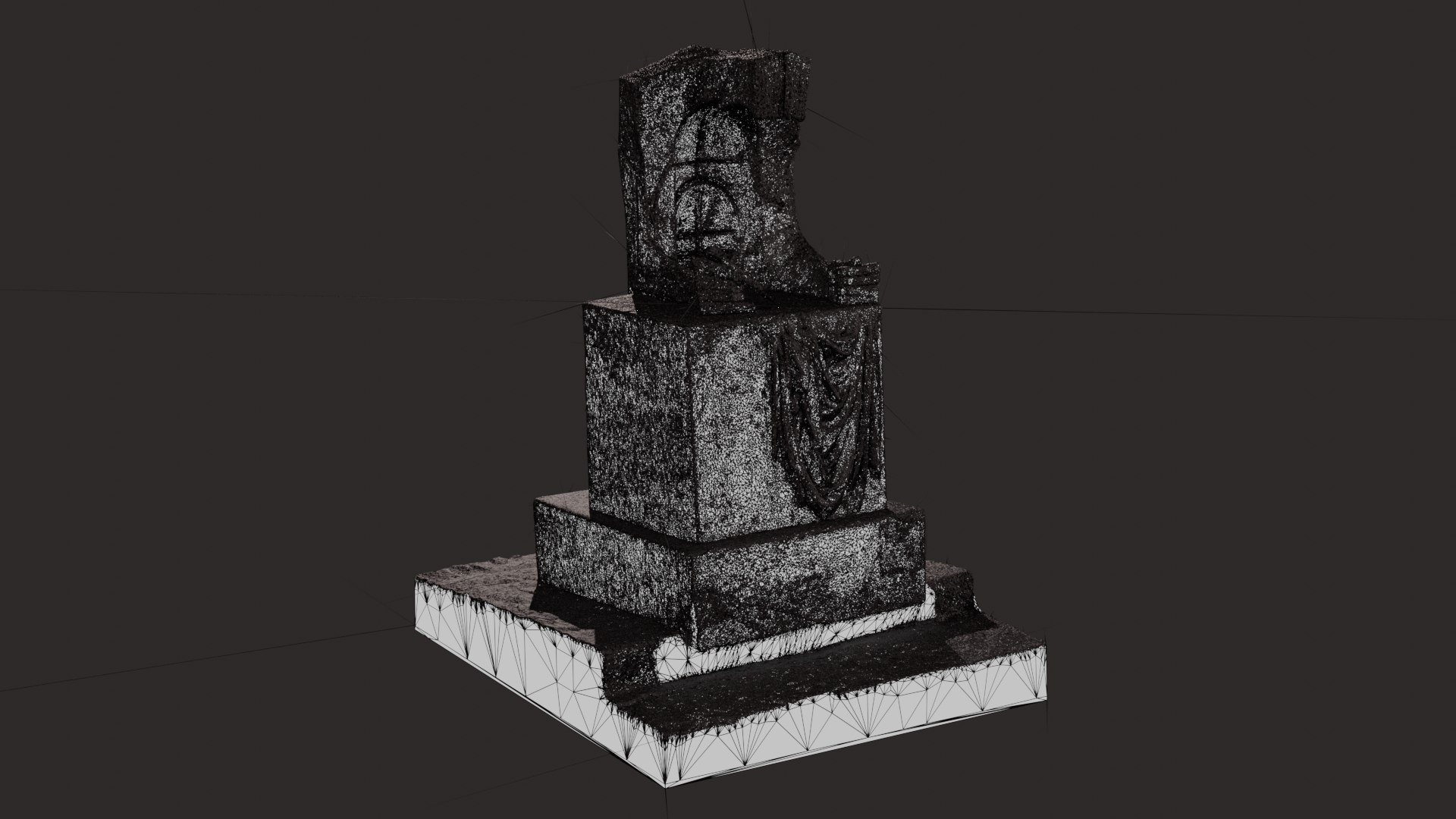 3D Model Of Statue By Josep Maria Subirachs In Girona Model ...