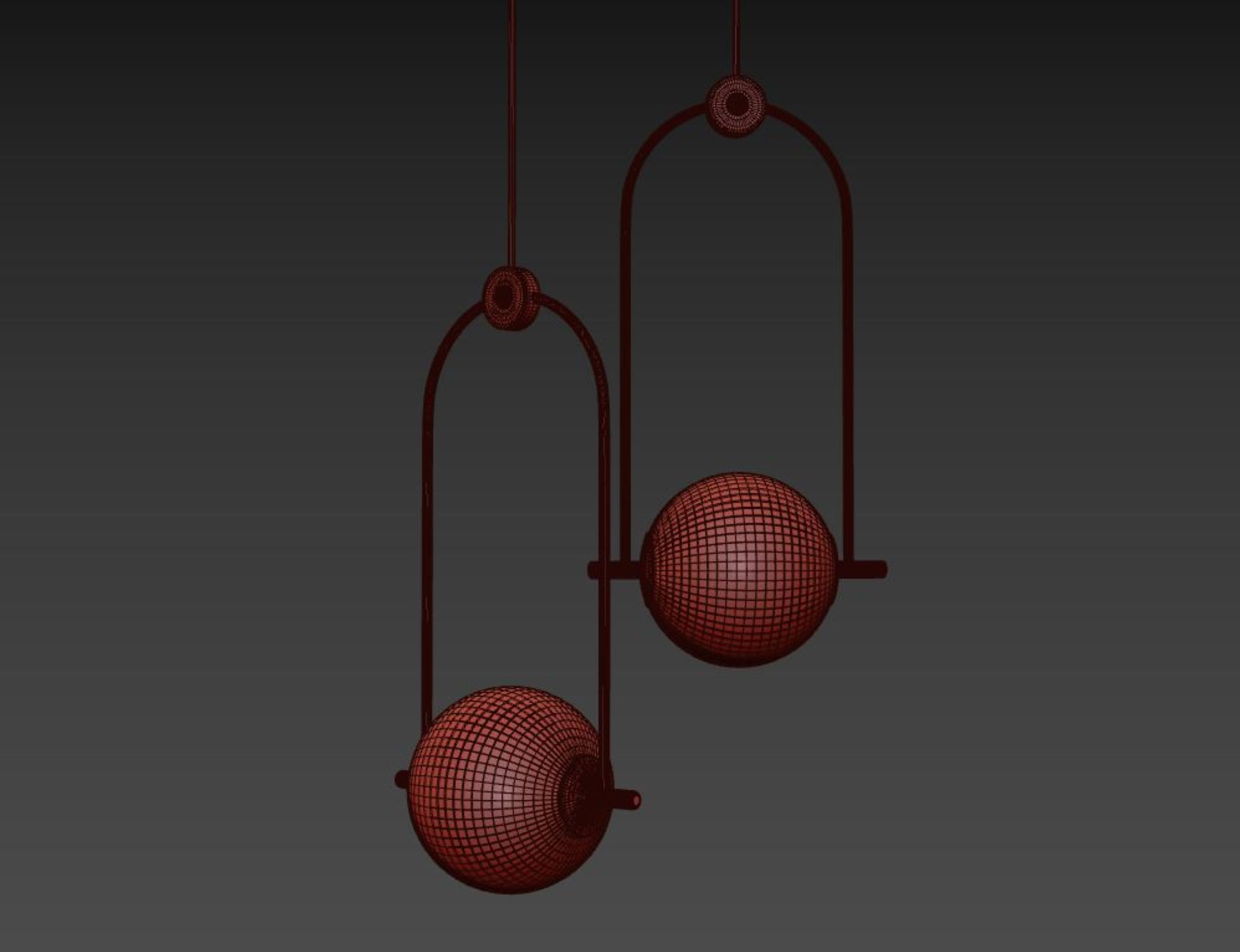 3D hanging lamp model - TurboSquid 1700913