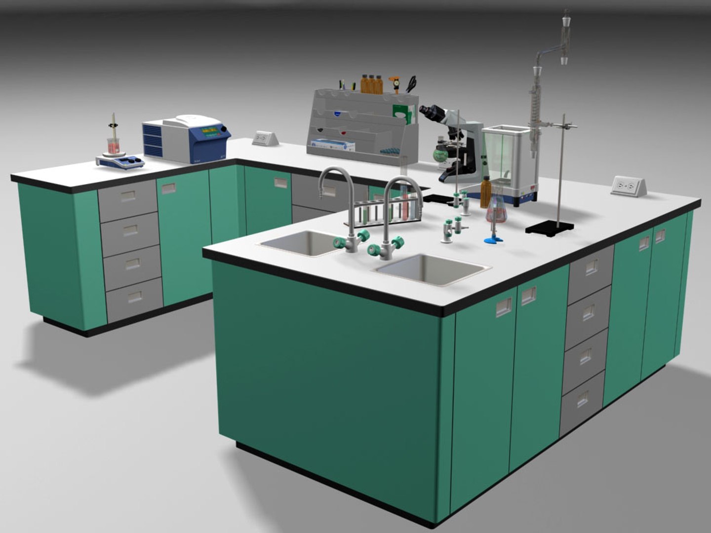 Equipped Laboratory Forensics Lab Max