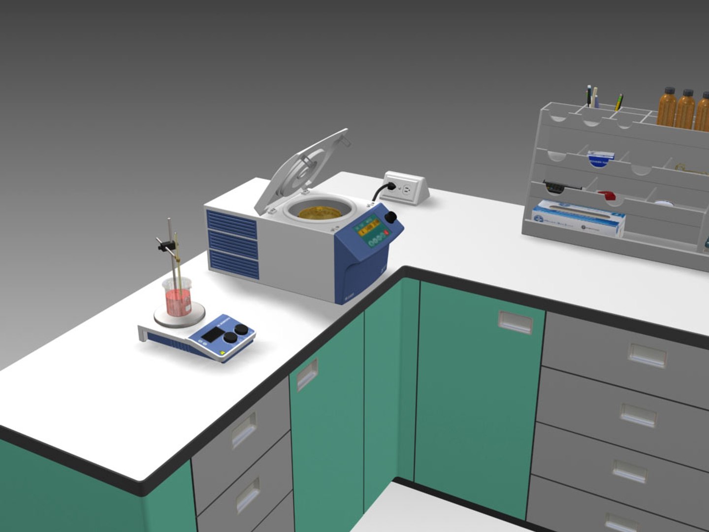 Equipped Laboratory Forensics Lab Max