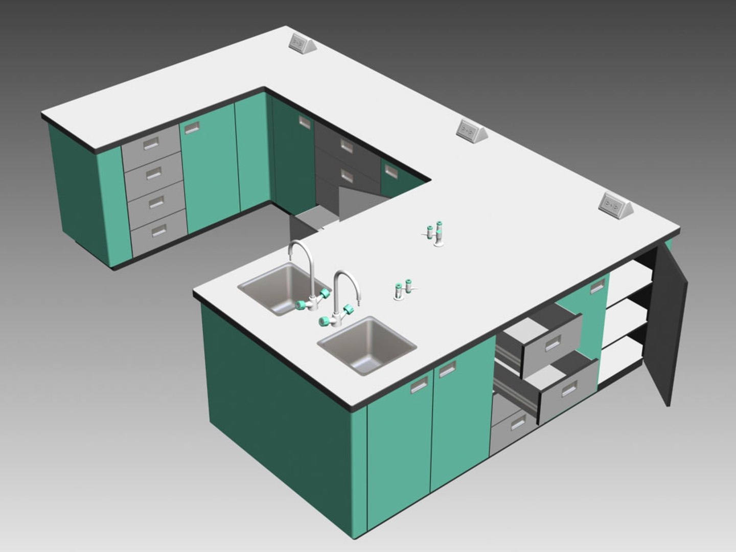 Equipped Laboratory Forensics Lab Max