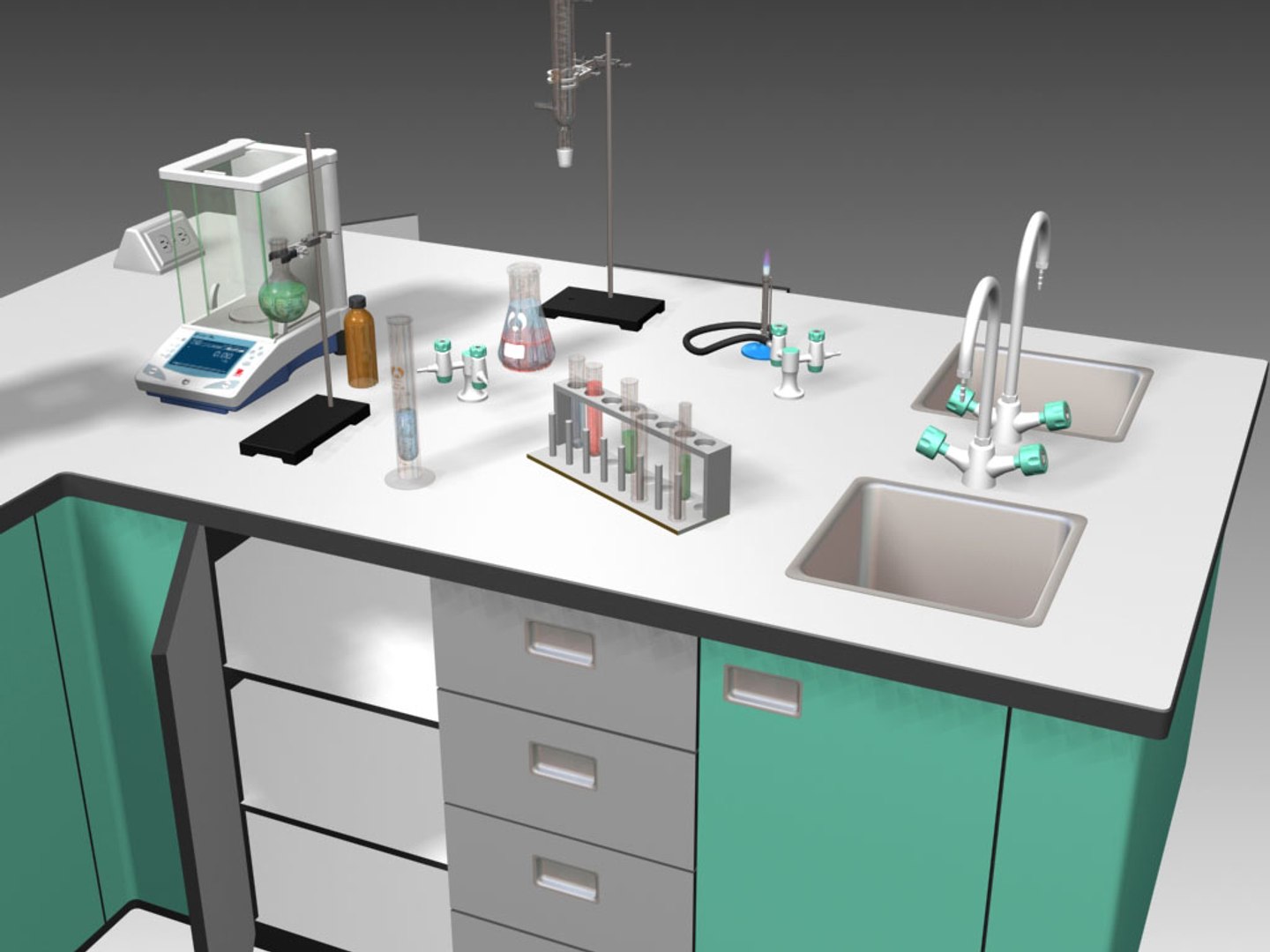 Equipped Laboratory Forensics Lab Max