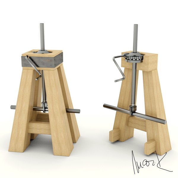 Wooden jack 3D - TurboSquid 1214640