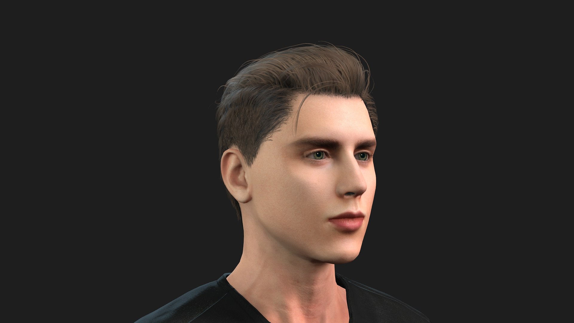 3D Realistic Rigged Male Character Model - TurboSquid 2315109