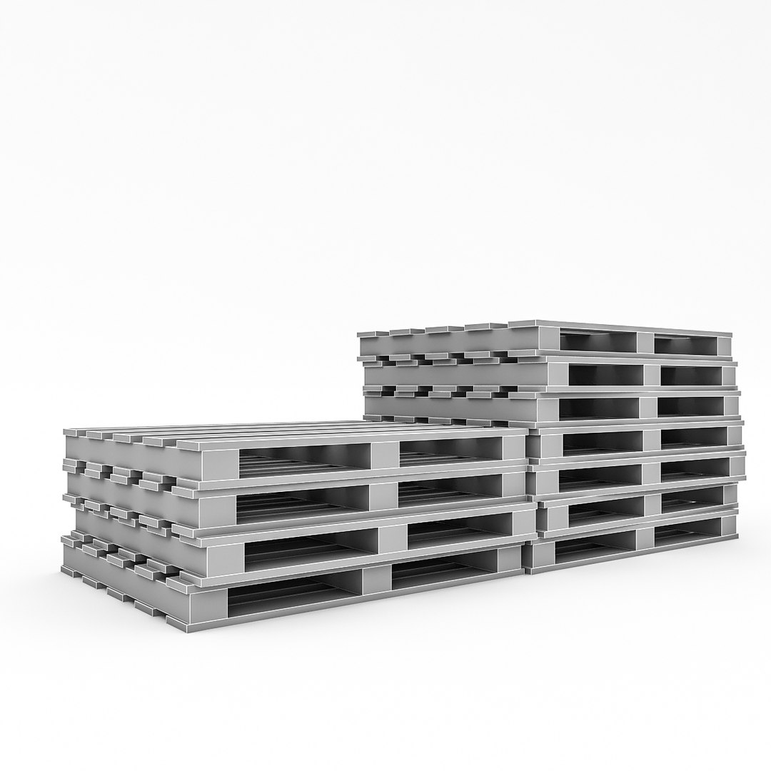 3D Wooden Pallet Model - TurboSquid 1540877