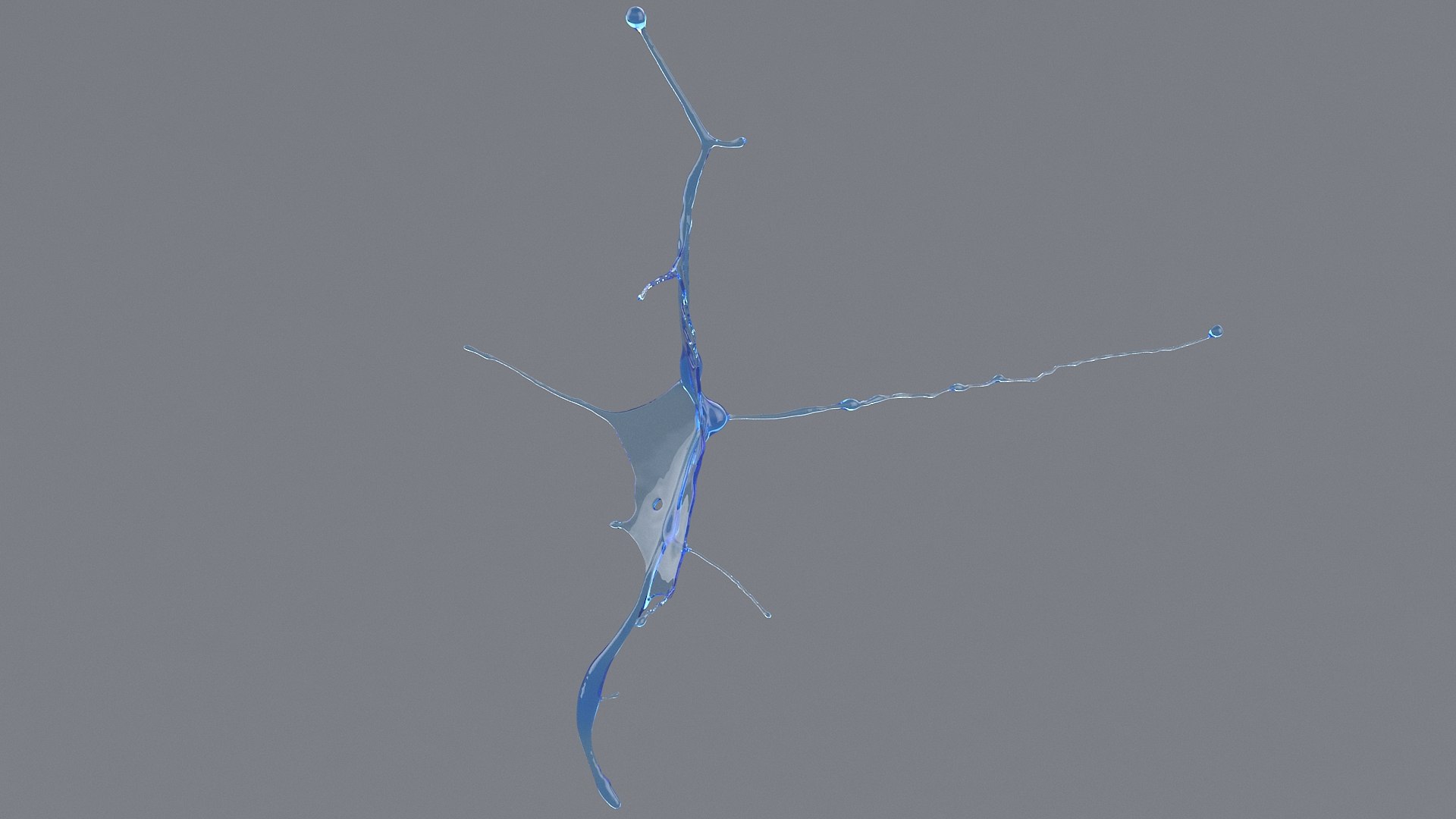 3D Animated Abstract Liquid Splash 06 model - TurboSquid 1748845