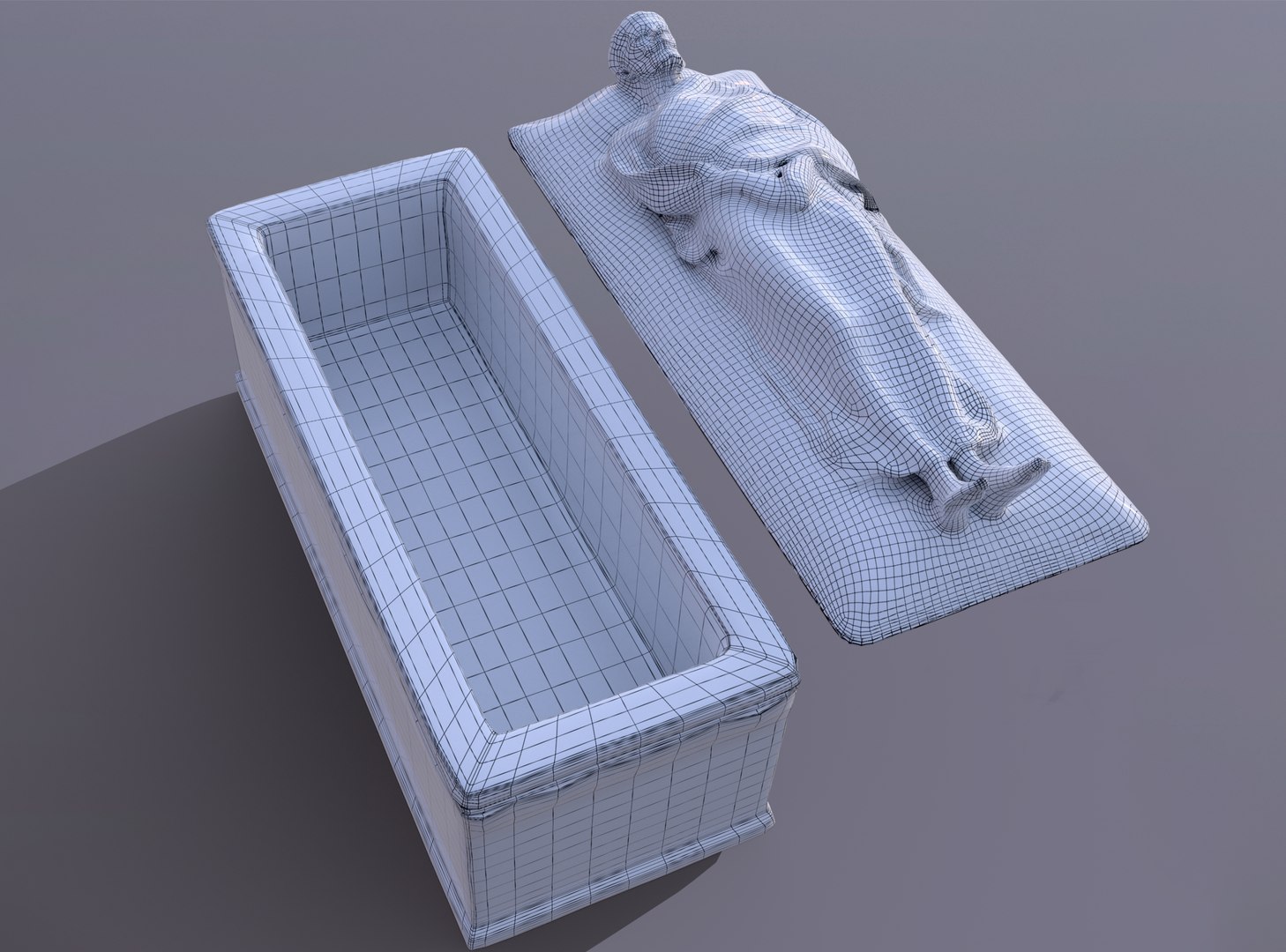 Medieval Stone Sarcophagus 3D Model - TurboSquid 2149377