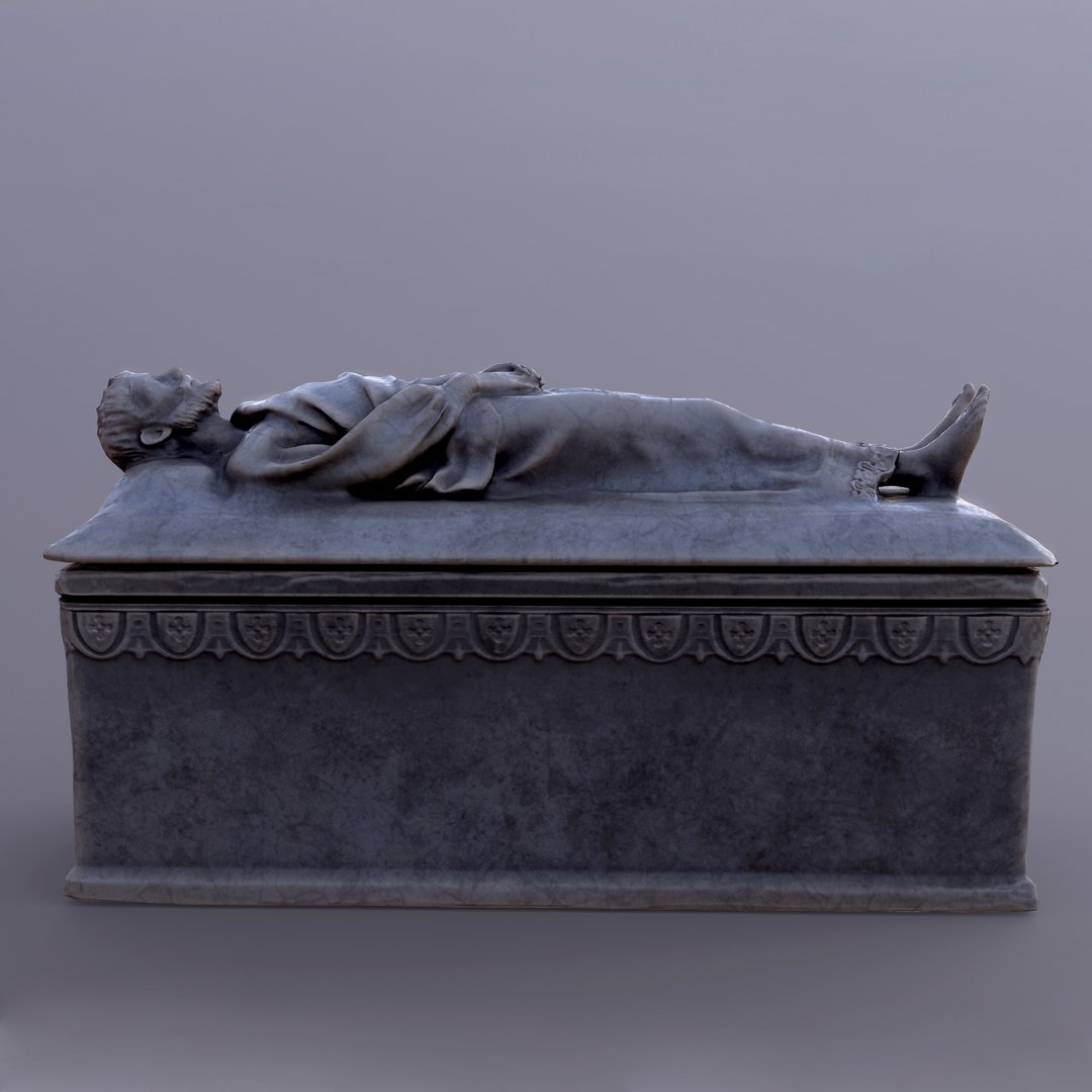 Medieval Stone Sarcophagus 3D Model - TurboSquid 2149377