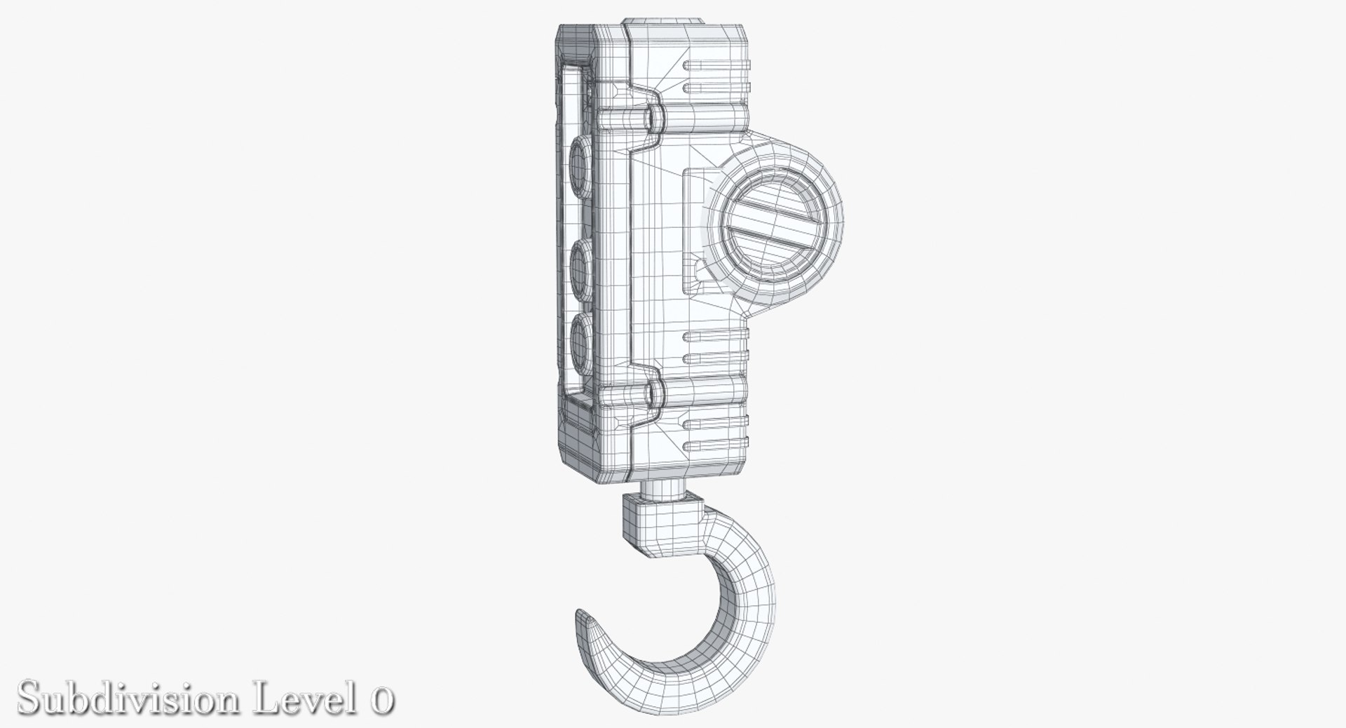 3d Model Industrial Hook