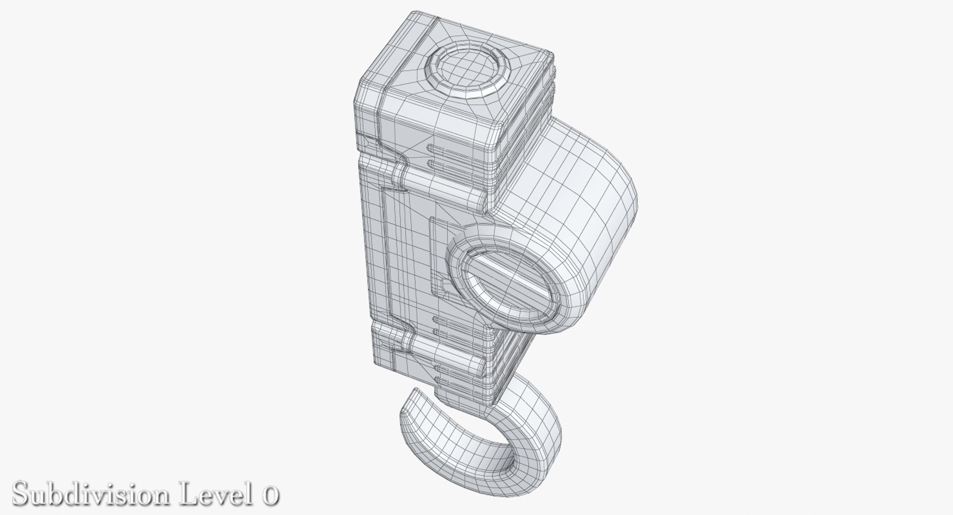 3d Model Industrial Hook