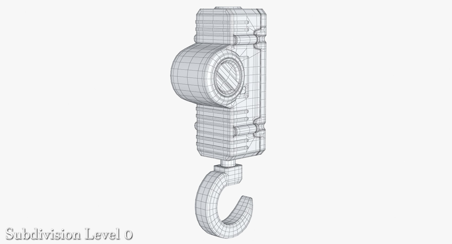 3d Model Industrial Hook