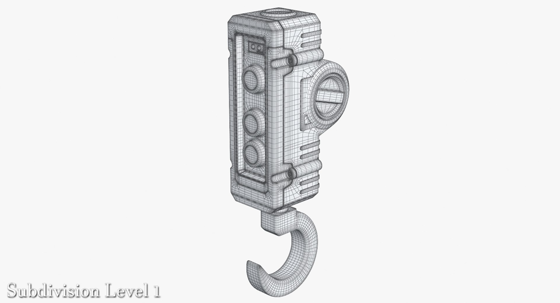 3d Model Industrial Hook