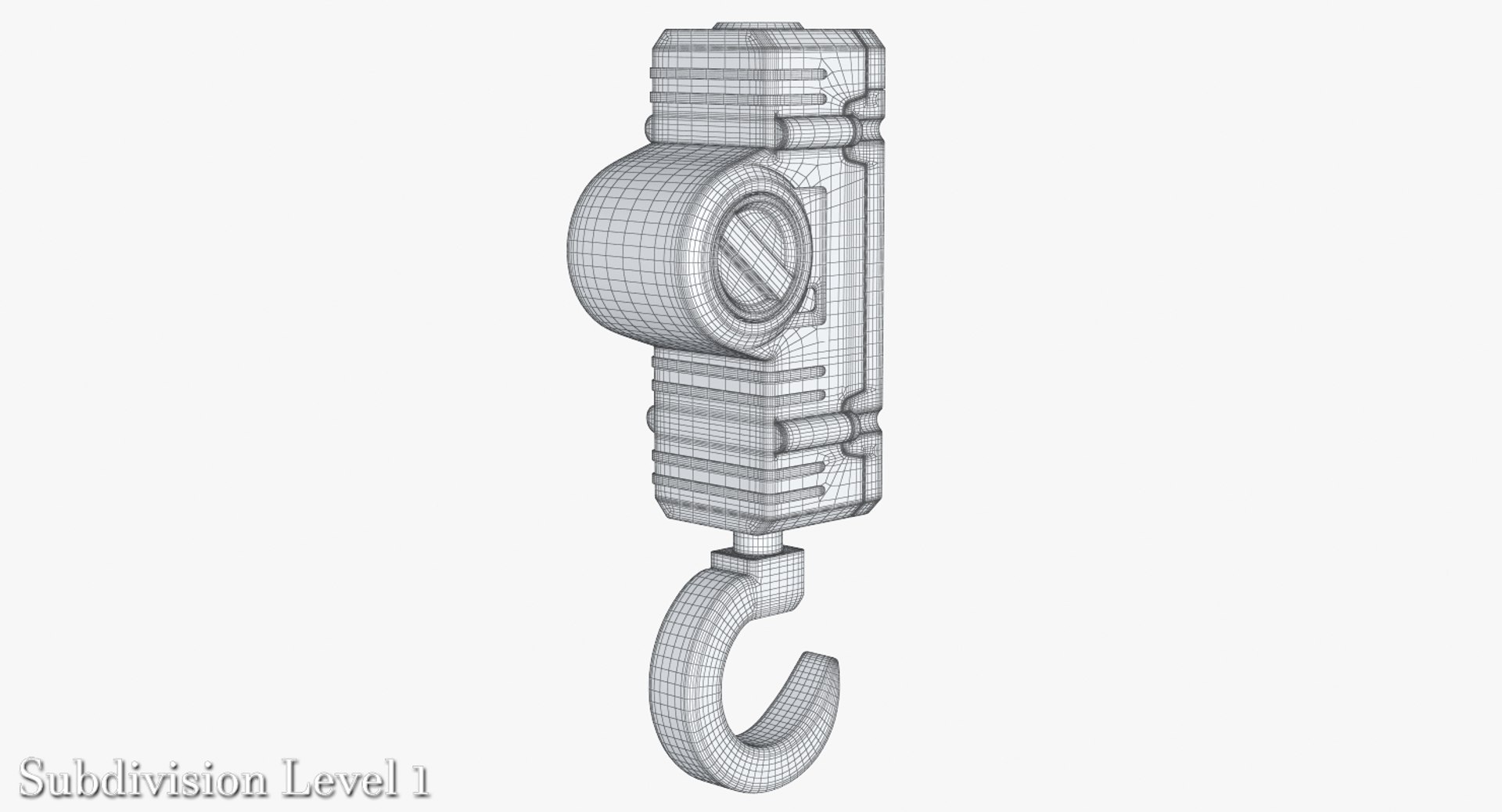 3d Model Industrial Hook