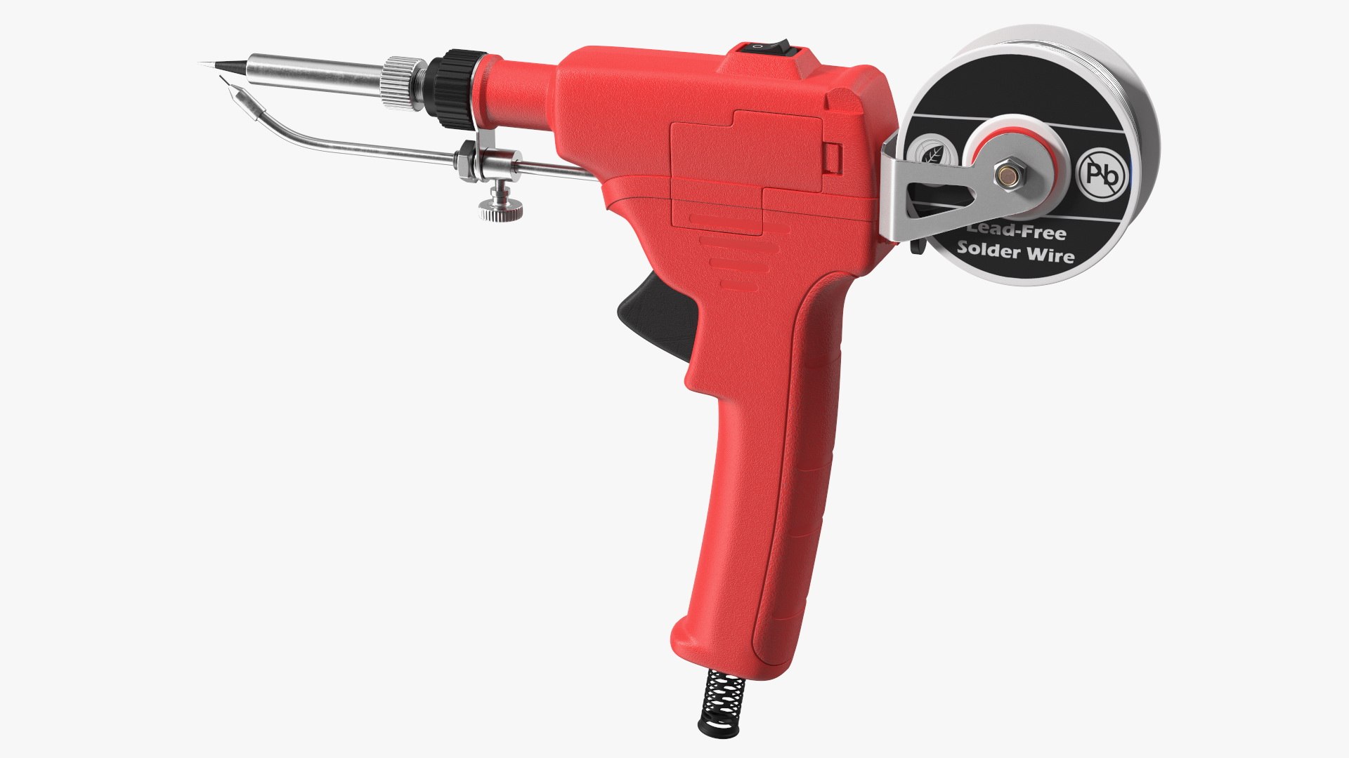 Soldering Iron Gun Red 3D model - TurboSquid 1896214
