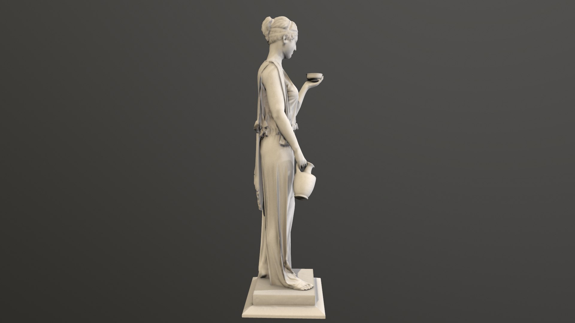 3D Model Statue Sculpture Ancient - TurboSquid 1683180