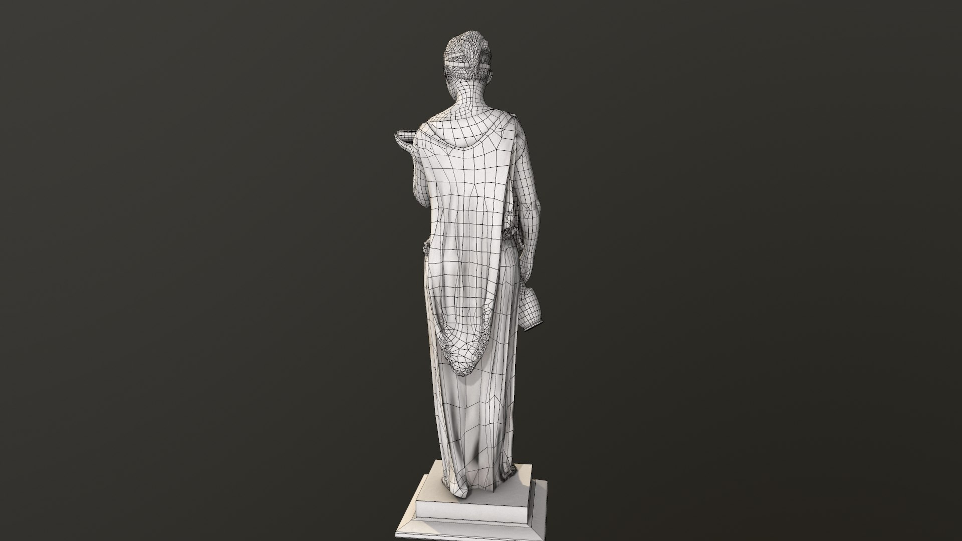 3D Model Statue Sculpture Ancient - TurboSquid 1683180