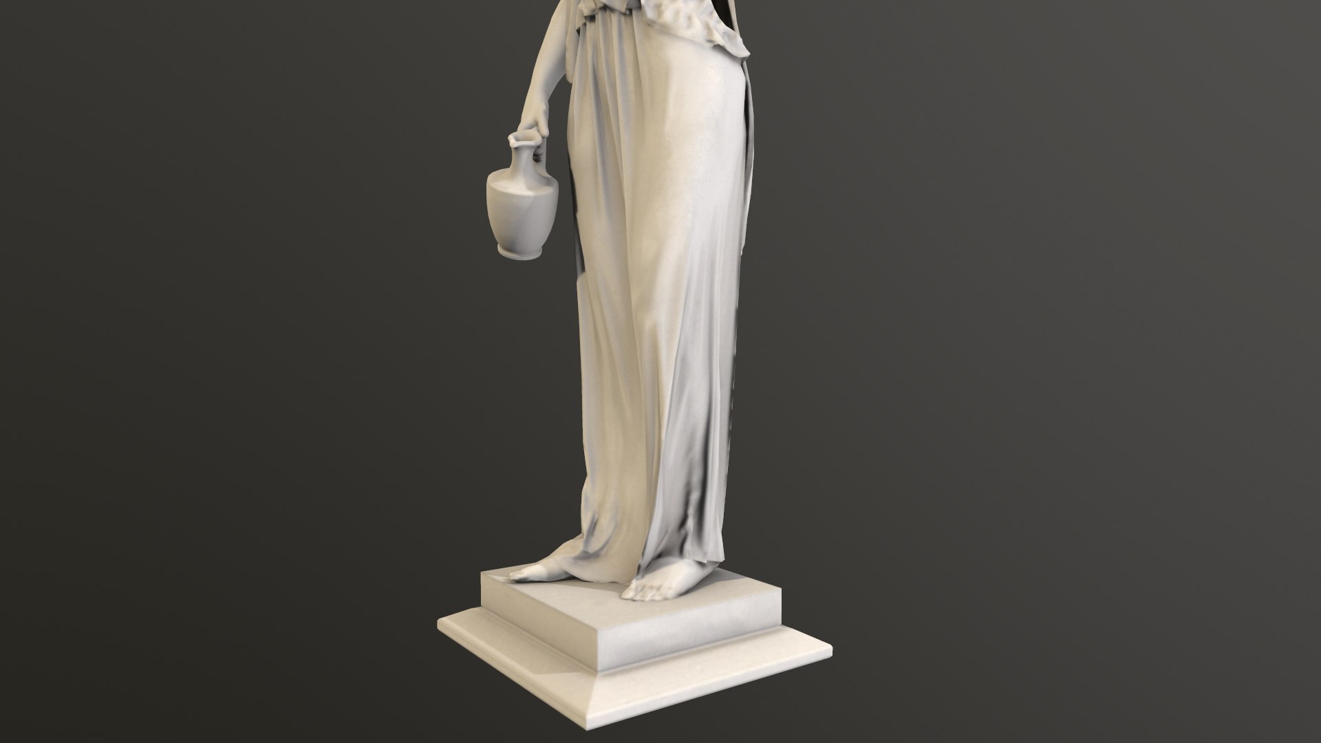 3D Model Statue Sculpture Ancient - TurboSquid 1683180