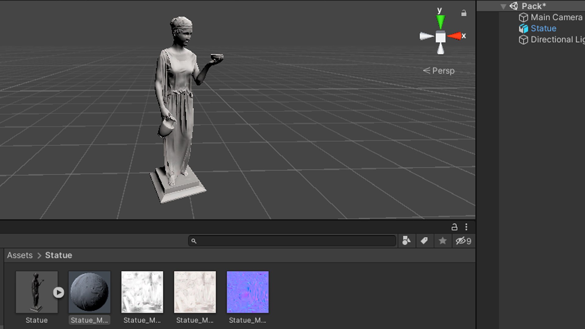 3D Model Statue Sculpture Ancient - TurboSquid 1683180