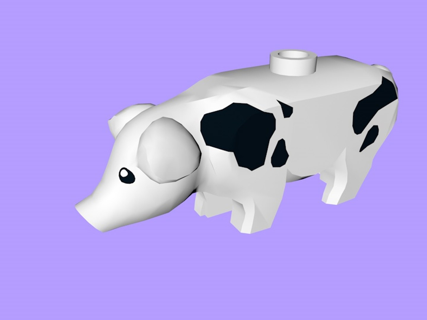 Lego Pig 3D Model - TurboSquid 1195933
