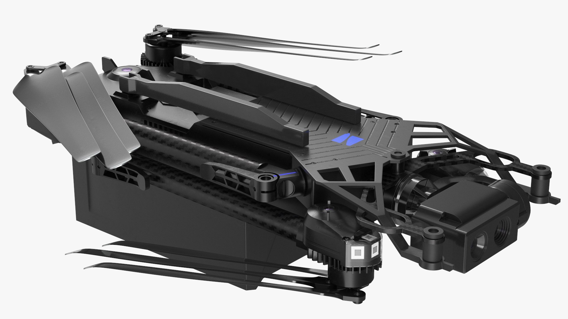 3D Model Autonomous Drone Skydio X2 Rigged For Cinema 4D - TurboSquid ...