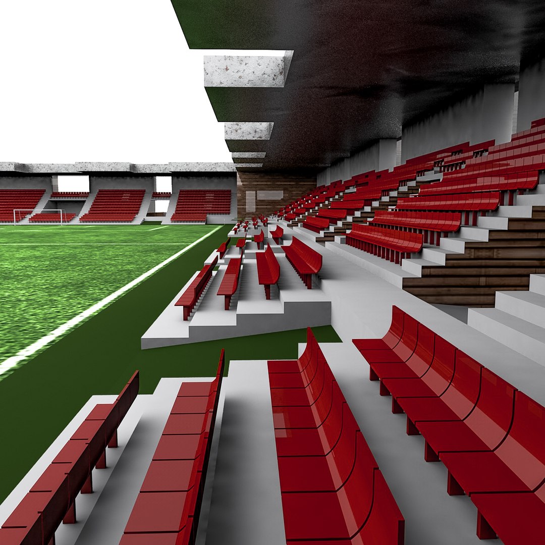 3d Stadium Arena Model