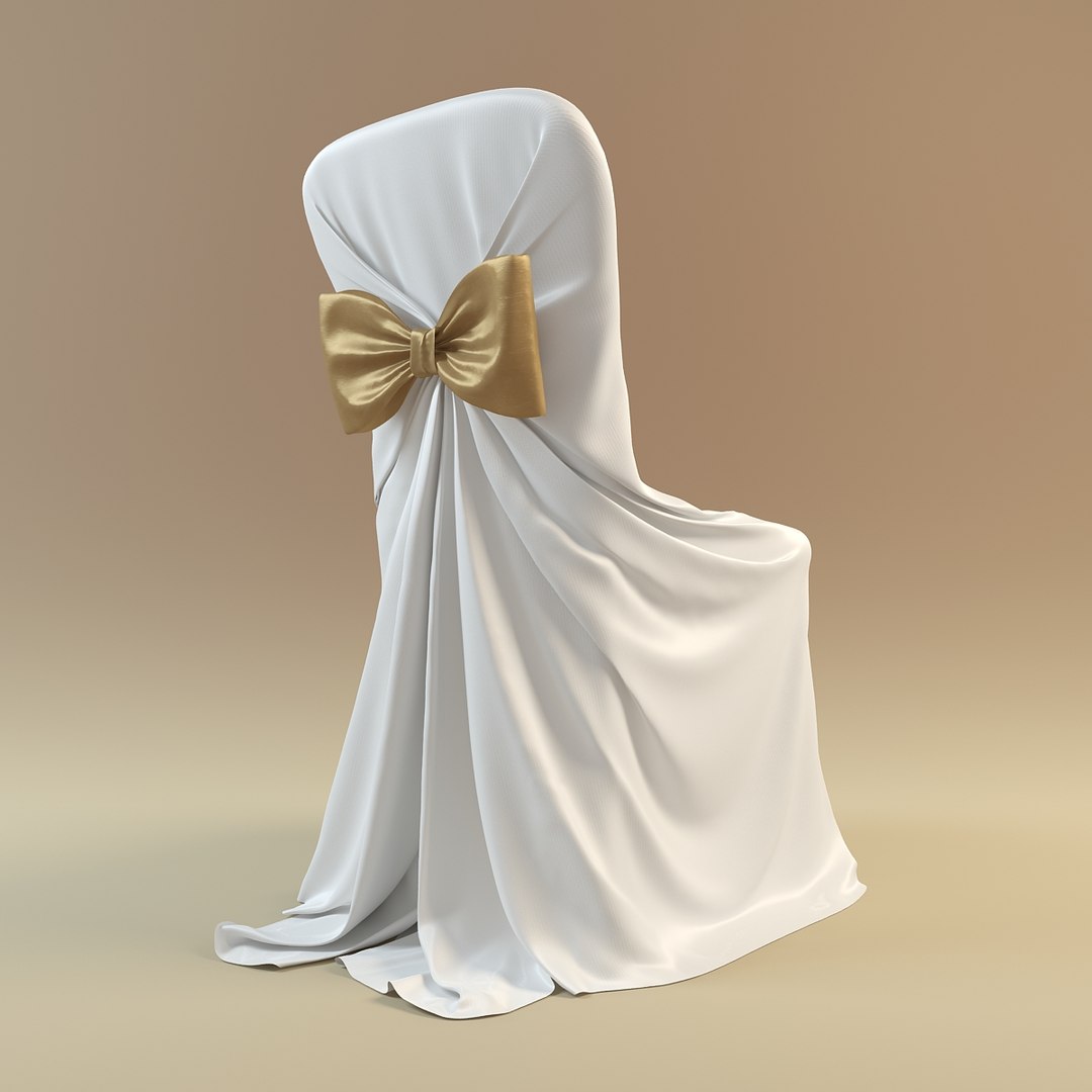 Wedding Chair 3d Model