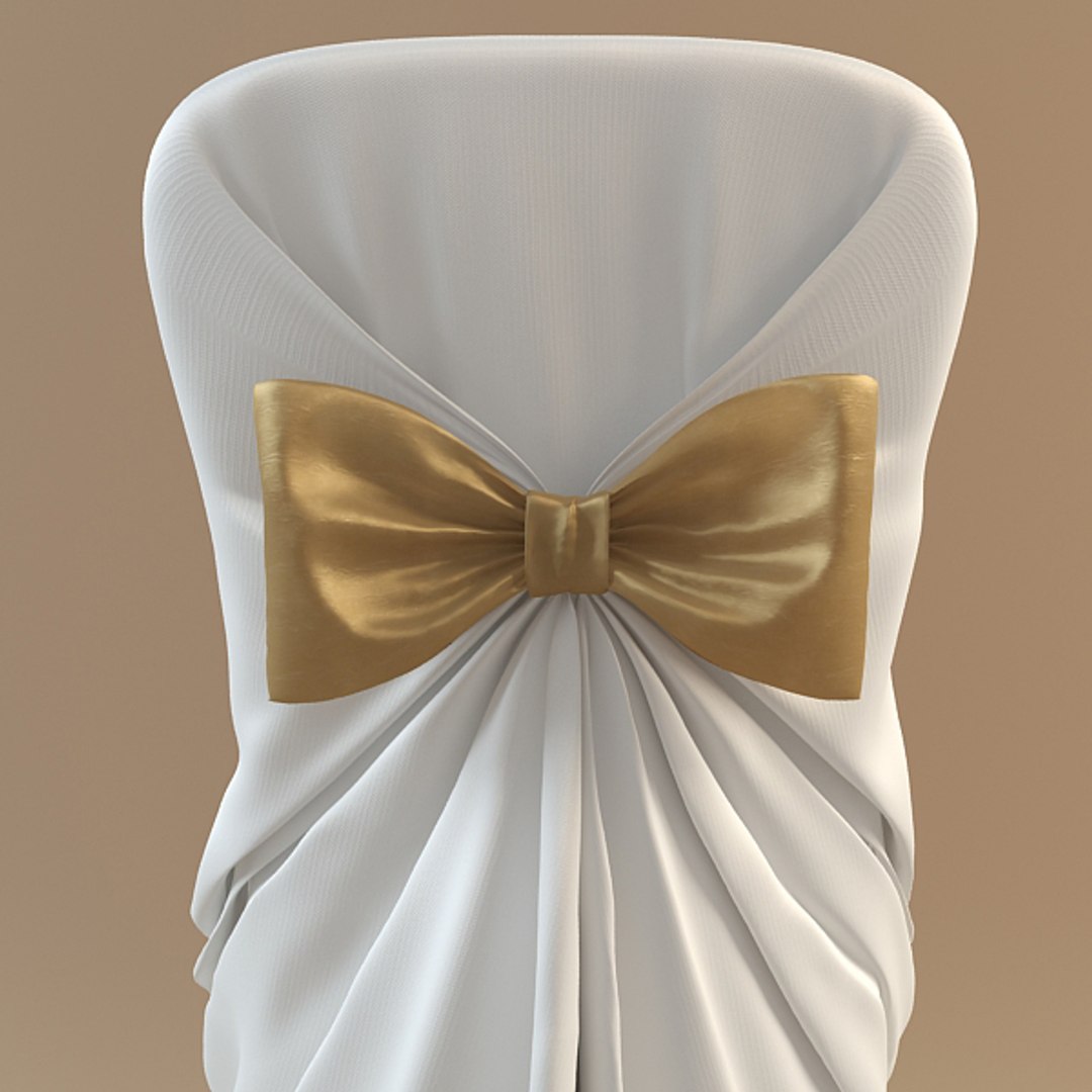 Wedding Chair 3d Model